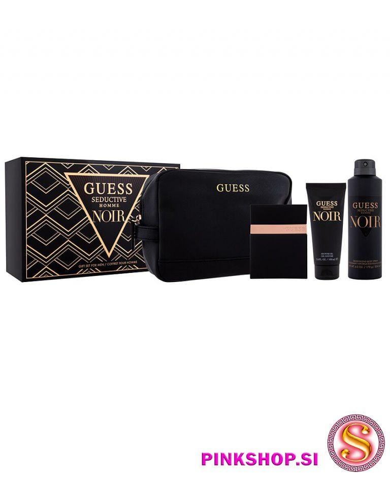 GUESS Seductive Homme Noir darilni set v Pinkshop.si ⚜️